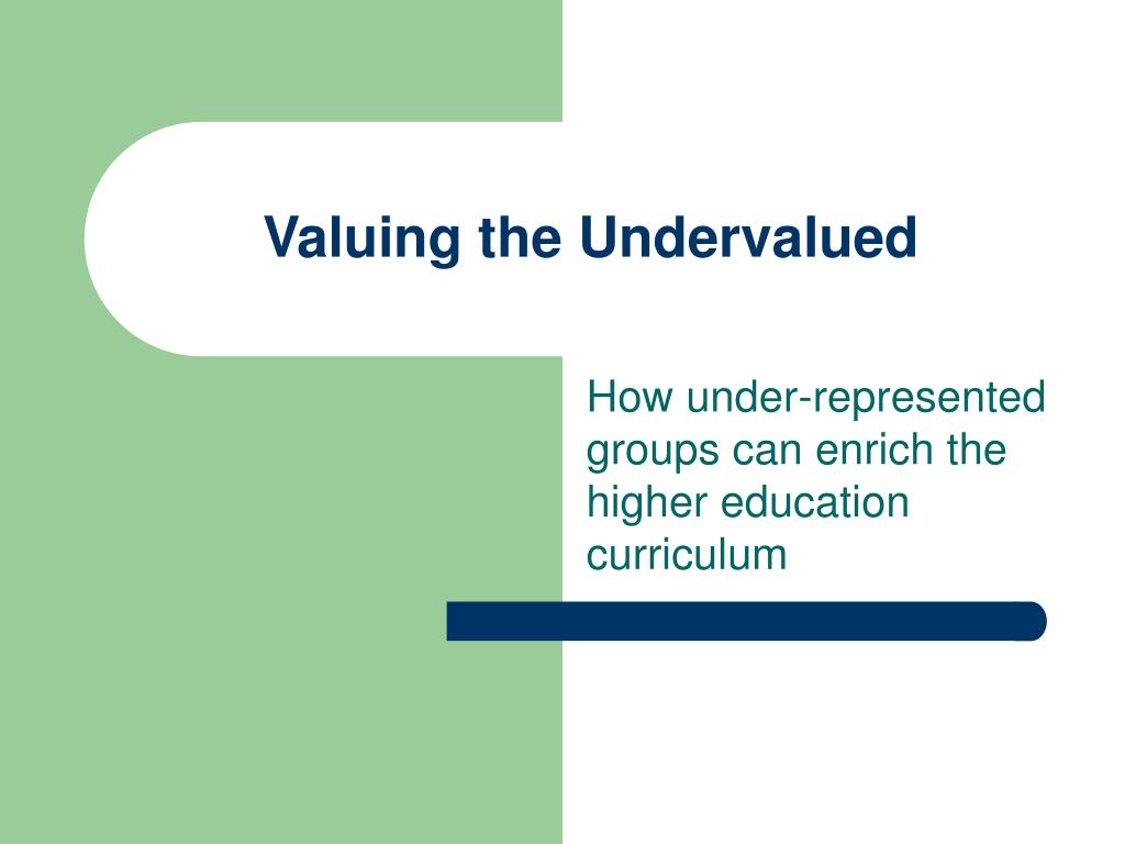 PPT - Valuing the Undervalued PowerPoint Presentation, free download ...