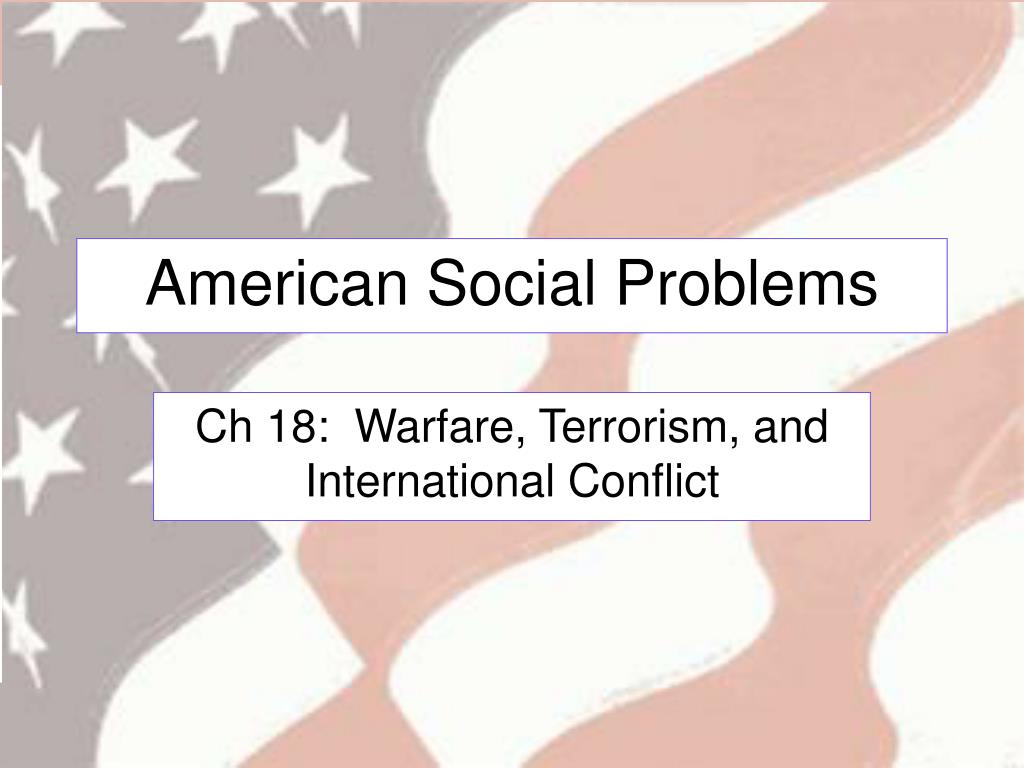 PPT - American Social Problems PowerPoint Presentation, free download ...