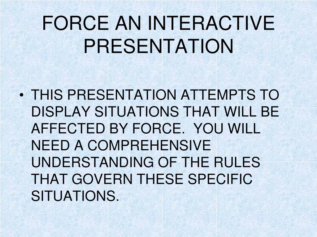 PPT - Understanding Force in Football Situations PowerPoint ...