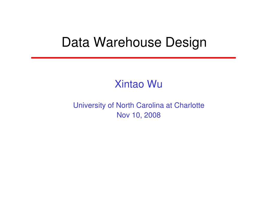 PPT - Data Warehouse Design PowerPoint Presentation, free download - ID ...