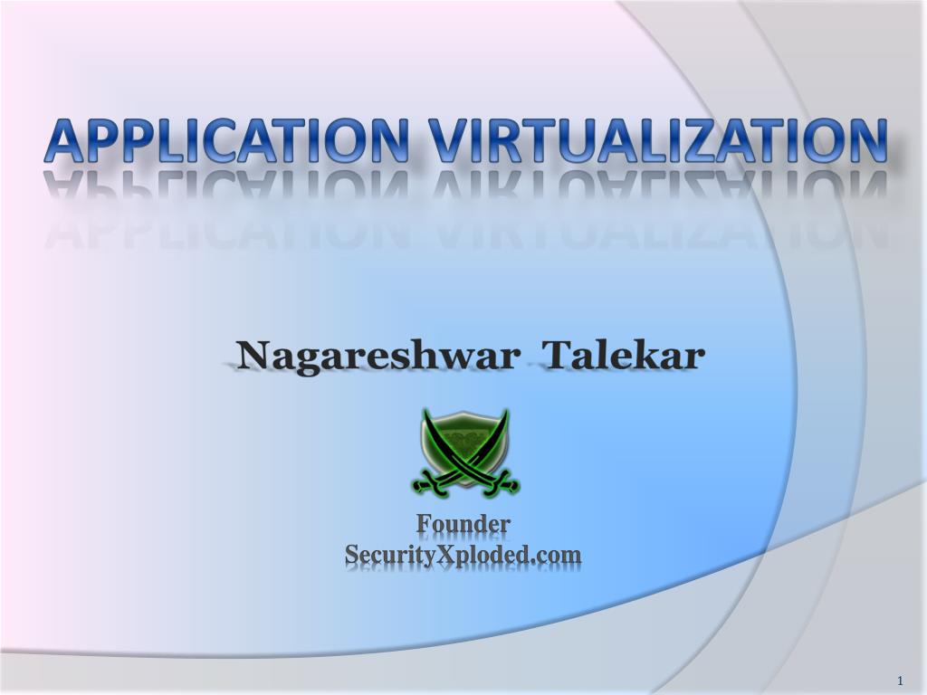 PPT - APPLICATION VIRTUALIZATION PowerPoint Presentation, free download ...