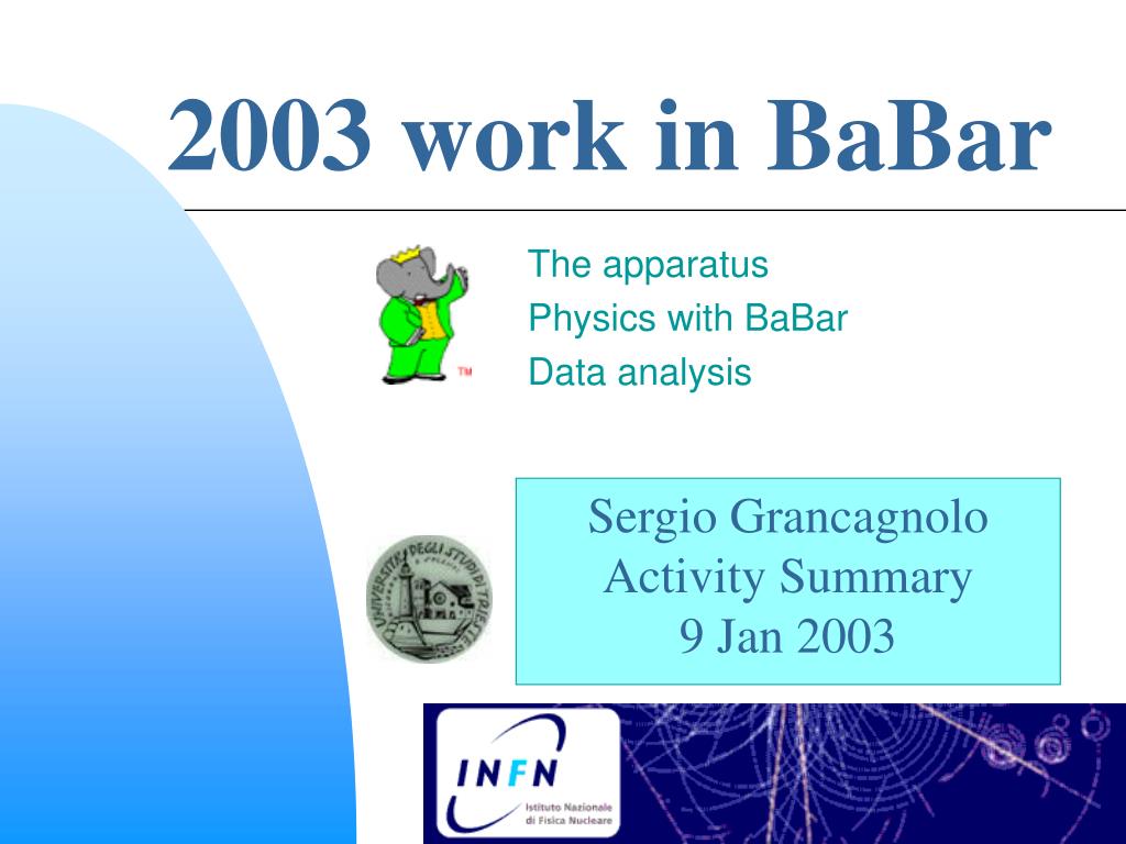 PPT - Analysis of DsJ Mesons in B Decays at BaBar Experiment: Theory ...