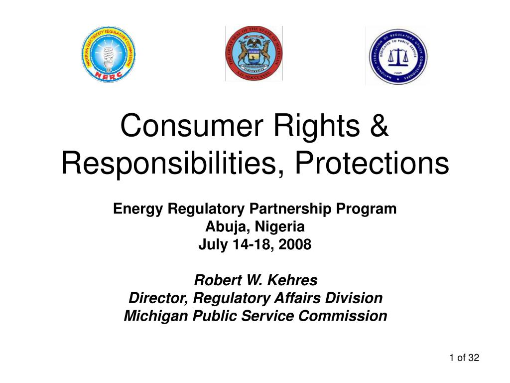 PPT - Consumer Rights & Responsibilities, Protections PowerPoint ...