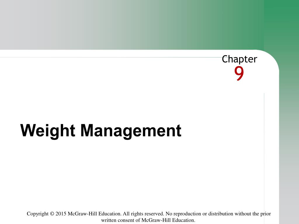 PPT - Weight Management PowerPoint Presentation, free download - ID:6609632