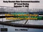 PPT - ACTIVATED SLUDGE PROCESS PowerPoint Presentation, free download ...