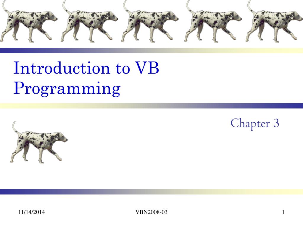 PPT - VB Programming Fundamentals: Definitions, Keywords, Identifiers PowerPoint Presentation ...