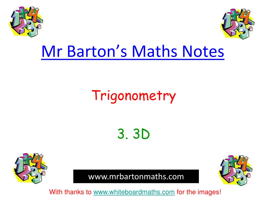PPT - Mastering 3D Trigonometry: Skills to Solve Complex Problems ...
