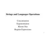 PPT - Strings and String Operations PowerPoint Presentation, free ...