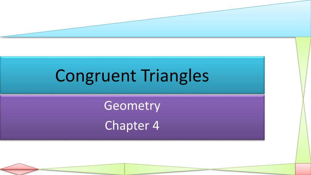 PPT - Congruent Triangles PowerPoint Presentation, free download - ID ...