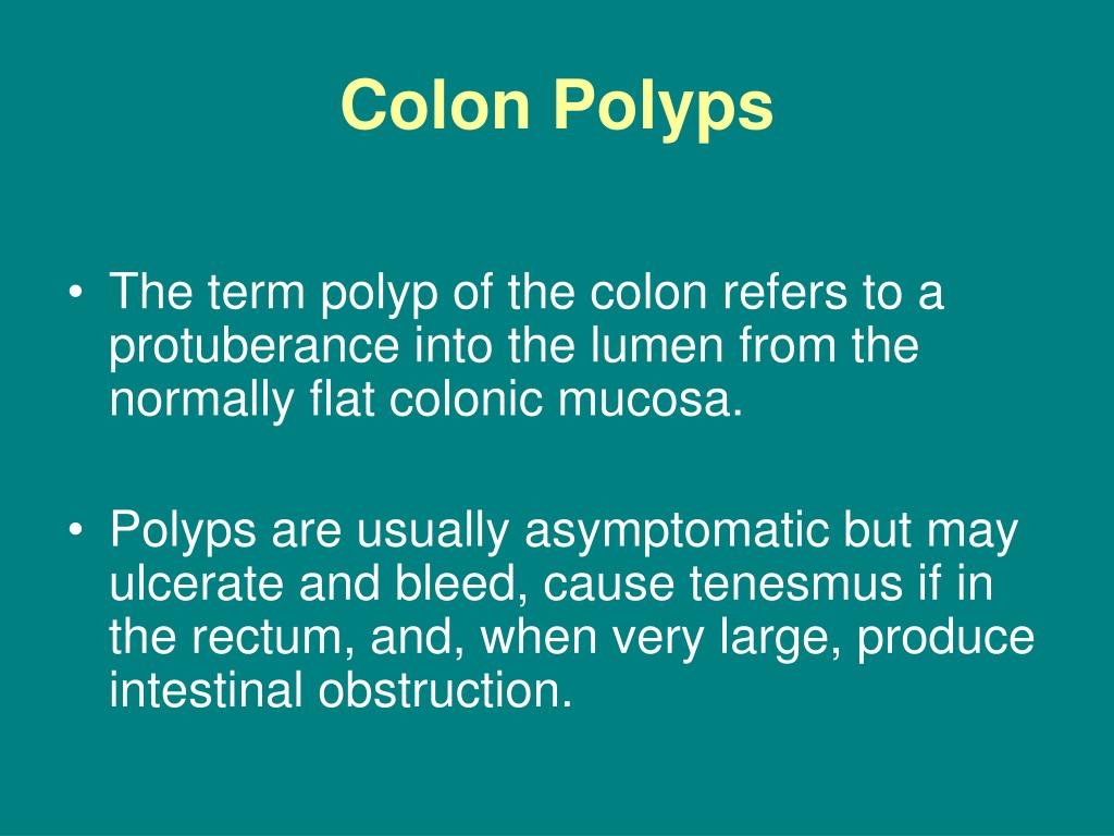 PPT - Colon Polyps PowerPoint Presentation, free download - ID:6619974