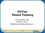 PPT - Patient Tracking System PowerPoint Presentation, free download ...