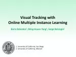 PPT - Visual Tracking PowerPoint Presentation, free download - ID:6059571