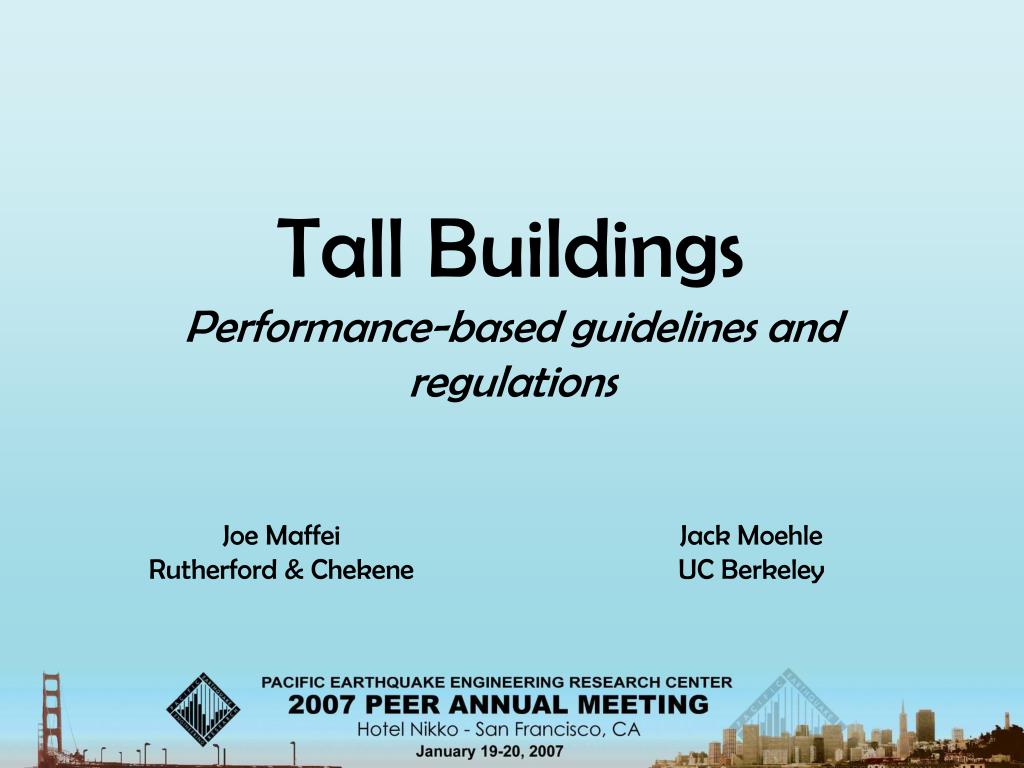 PPT - Tall Buildings PowerPoint Presentation, free download - ID:6626336