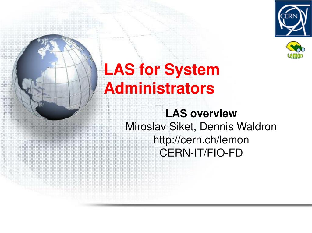 PPT - LAS for System Administrators PowerPoint Presentation, free ...