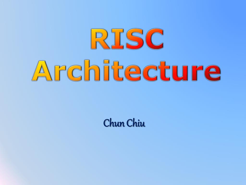 PPT - Chun Chiu PowerPoint Presentation, free download - ID:6627731