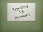 PPT - Narrative Vs. Expository PowerPoint Presentation, free download ...