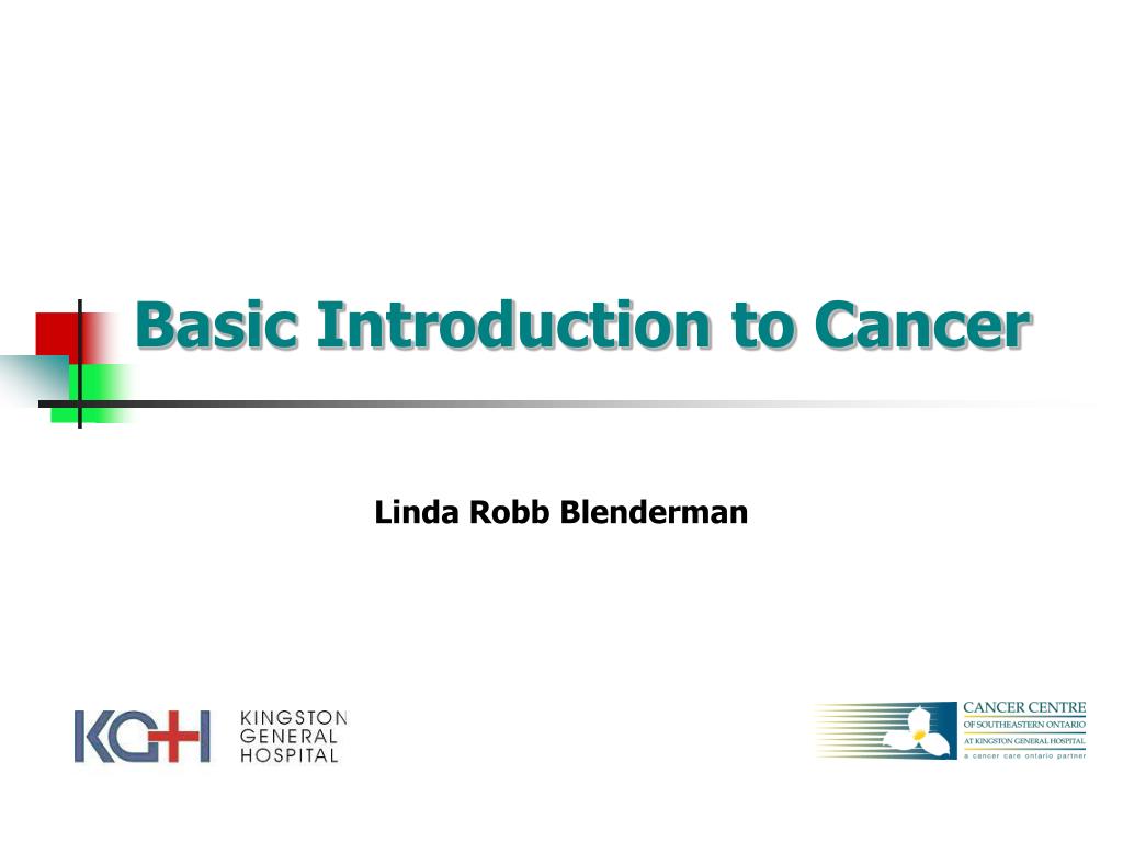 PPT - Basic Introduction to Cancer PowerPoint Presentation, free ...