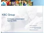 PPT - KBC PowerPoint Presentation, free download - ID:11240104