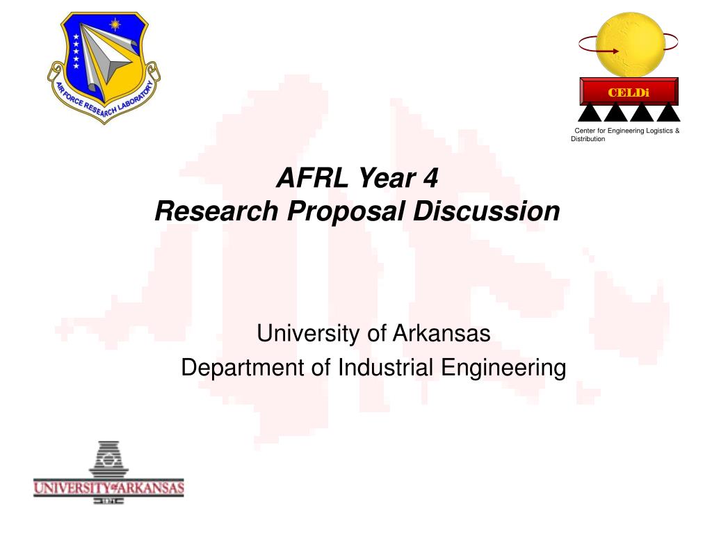 PPT - AFRL Year 4 Research Proposal Discussion PowerPoint Presentation ...