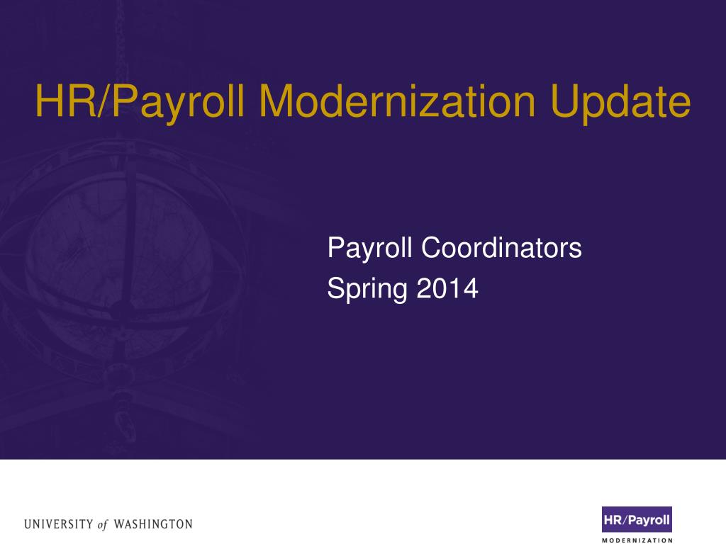 PPT - HR/Payroll Modernization Update PowerPoint Presentation, free ...