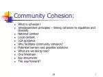 PPT - Defining Social Cohesion PowerPoint Presentation, free download ...
