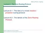 PPT - The Zone Routing Protocol (ZRP) PowerPoint Presentation, free ...
