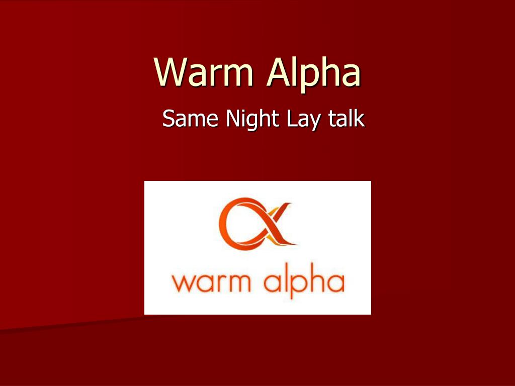 PPT - Warm Alpha PowerPoint Presentation, free download - ID:6646055