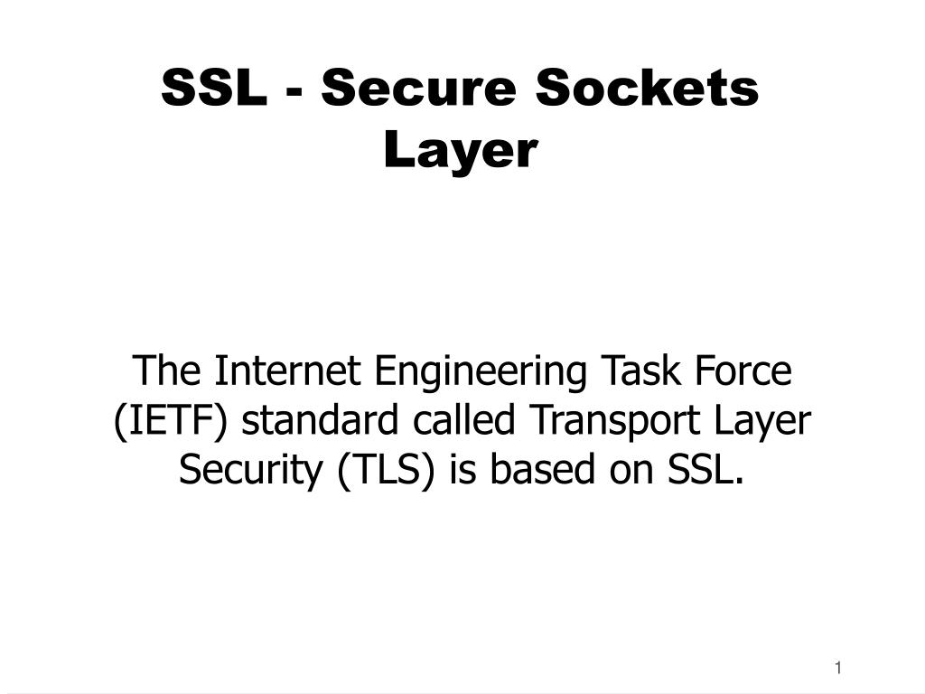 Ppt Ssl Secure Sockets Layer Powerpoint Presentation Free Download Id 6646105