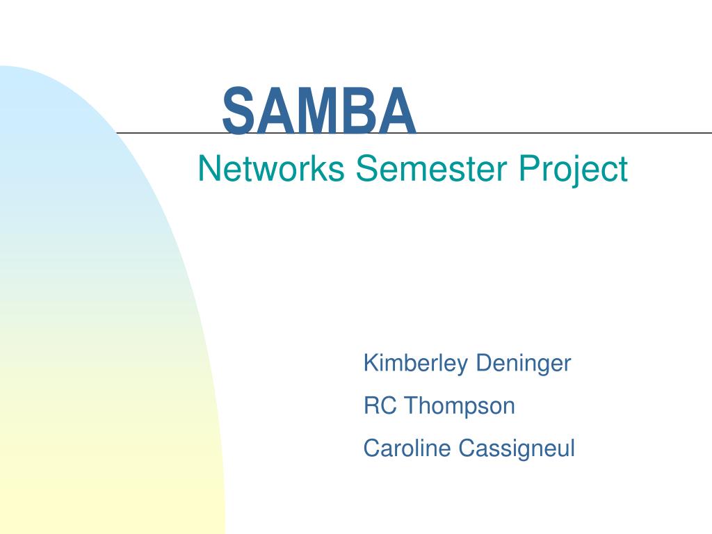 PPT - SAMBA PowerPoint Presentation, free download - ID:6646204