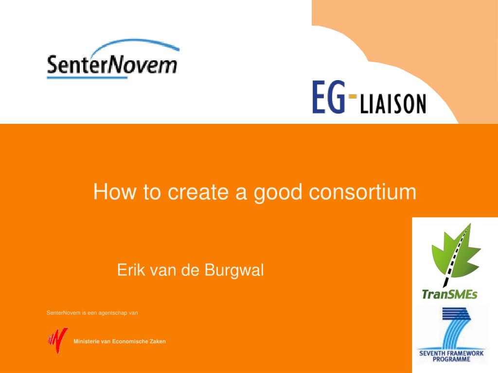 PPT - How to create a good consortium PowerPoint Presentation, free ...