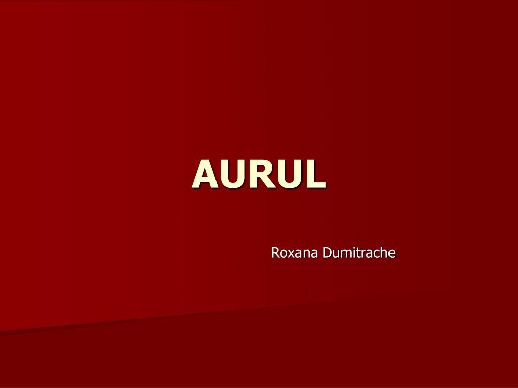 PPT - AURUL PowerPoint Presentation, free download - ID:6651941