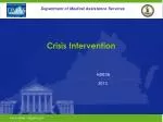 PPT - Crisis Intervention PowerPoint Presentation, free download - ID ...