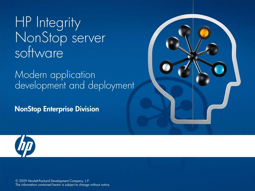 PPT - HP Integrity NonStop server software PowerPoint Presentation ...