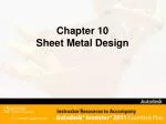 PPT - Best Practices for Sheet Metal Design PowerPoint Presentation ...