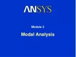 PPT - Modal Analysis PowerPoint Presentation, free download - ID:9270621