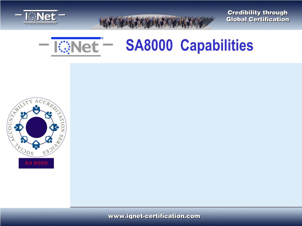 PPT - SA8000 Capabilities PowerPoint Presentation, free download - ID ...
