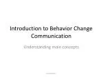 PPT - Social and Behavior Change Communication (SBCC) PowerPoint ...