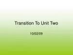 PPT - UNIT 4 EUROPE IN TRANSITION PowerPoint Presentation, free ...
