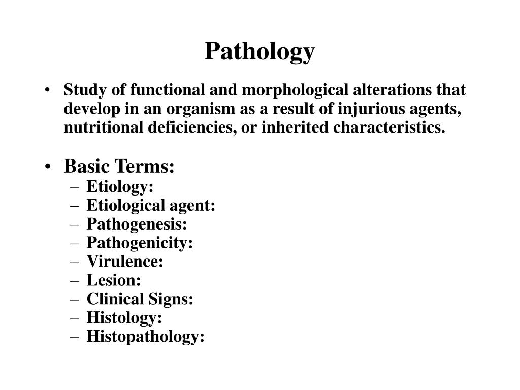 PPT - Pathology PowerPoint Presentation, free download - ID:6664773