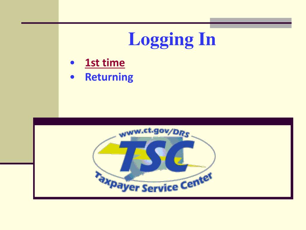 PPT - CT-Registration Logging System: Access Instructions & User Guide ...