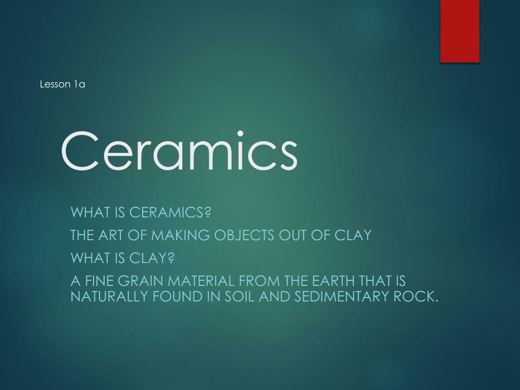 PPT - Ceramics PowerPoint Presentation, free download - ID:6667933