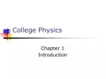 PPT - College Physics PowerPoint Presentation, free download - ID:1286283