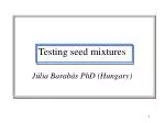 PPT - Seed testing PowerPoint Presentation, free download - ID:9623087