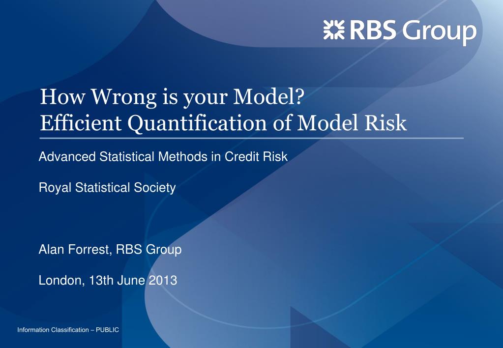 PPT - Efficient Model Risk Quantification: Advanced Statistical Methods ...