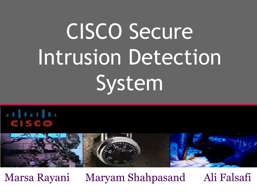 PPT - Overview of Cisco Secure Intrusion Detection System (CSIDS ...