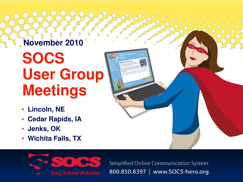 PPT - SOCS User Group Meetings PowerPoint Presentation, free download ...