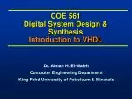 PPT - COE 202: Digital Logic Design Signed Numbers PowerPoint ...