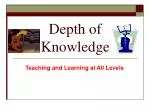 PPT - Depth of Knowledge in Music PowerPoint Presentation, free ...
