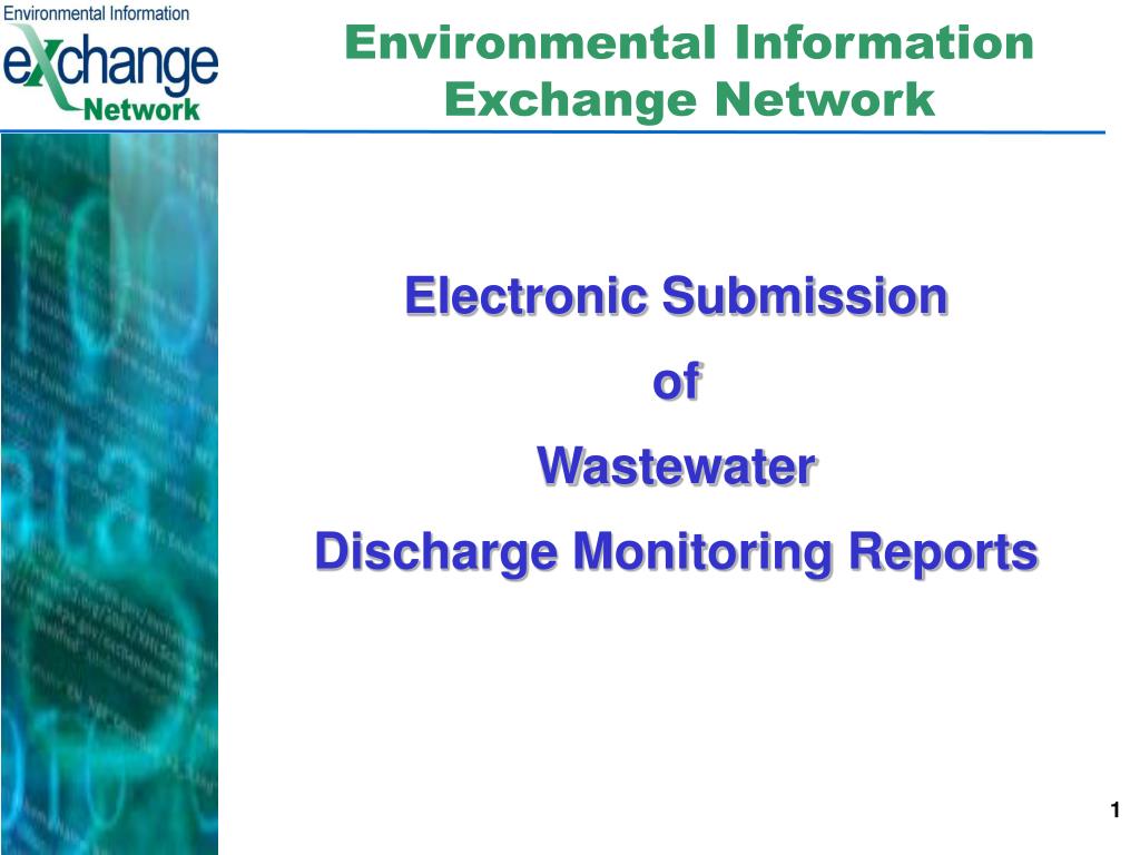 PPT - Environmental Information Exchange Network PowerPoint ...