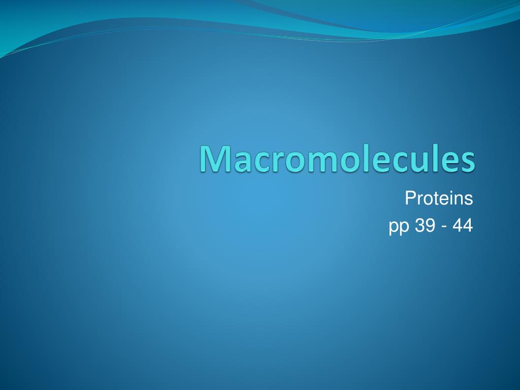 PPT - Macromolecules PowerPoint Presentation, free download - ID:6677159